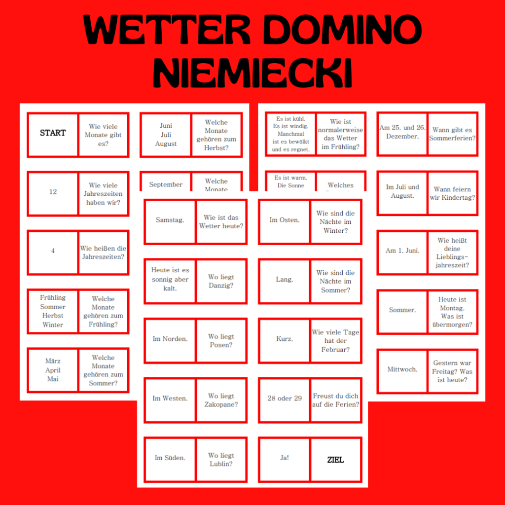 WETTER DOMINO NIEMIECKI - ideas4creative.English.lessons