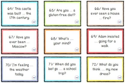 PREPOSITIONS CARD GAME – ideas4creative.English.lessons