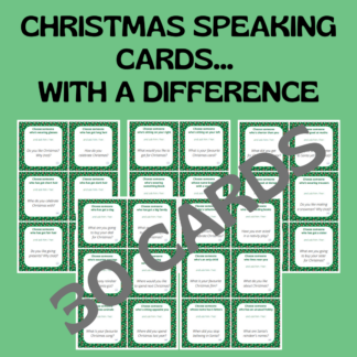 CHRISTMAS SPEAKING CARDS… WITH A DIFFERENCE - ideas4creative.English ...