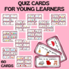 QUIZ CARDS FOR YOUNG LEARNERS - ideas4creative.English.lessons